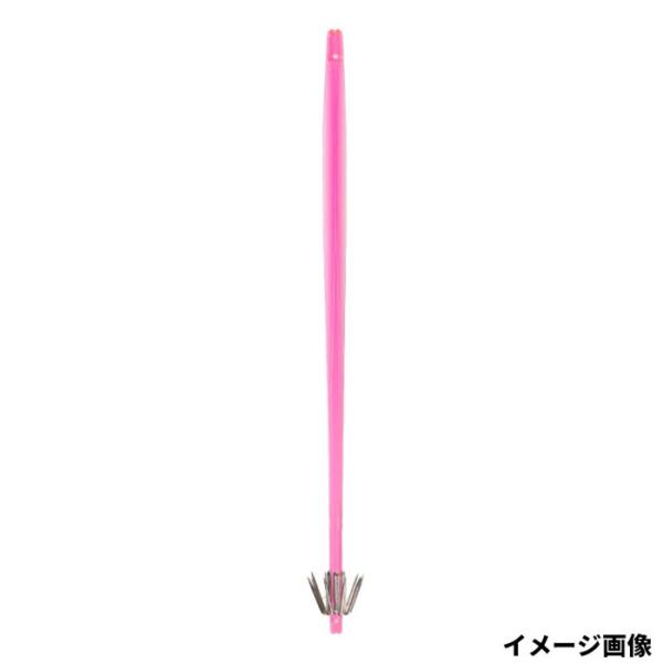 ヤマリア ヤマシタ  ■02 ラズベリー深場でシルエットがはっきり出る濃いピンク。特に水深200m以深では強烈アピール ●カラー:02 ラズベリー ●サイズ:14-1T(直結環付) ●全長:14cm ●針の線径:0.7φmm ●針立て数:5...
