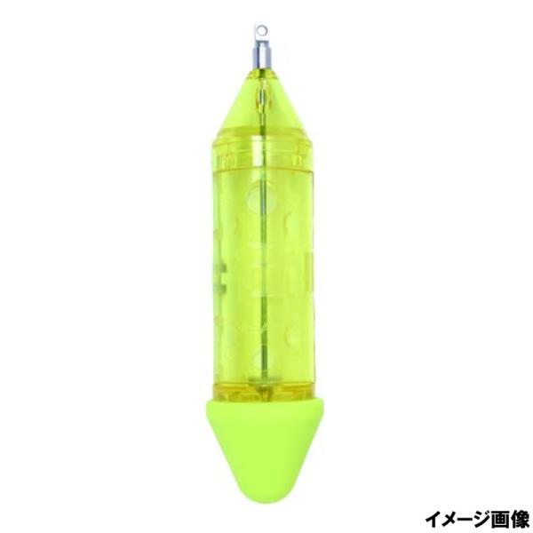 桜井釣漁具  ※穴数の調節には別売『ワンタッチ缶専用留め栓』をご使用ください。 ●サイズ:φ42×90mm ●上側穴:φ14×2個、φ10×2個 ●下側穴:φ10×4個 ●釣り方、フィールド:船釣り（中深場） ●代表対象魚:マグロ（鮪） ●...