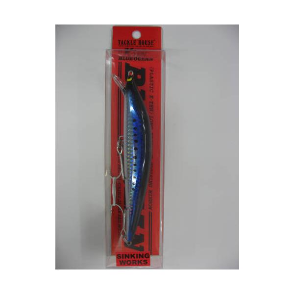 タックルハウス |BK SINKING WORKSは、汎用性の高いブルーオーシャンの枠組みを越えた、ビッグなターゲットのスペシャルモデルです。175Sは、飛距離、アクション、強度をとことんまで突き詰め、ターゲットは、ブルーフィン、イエローフ...