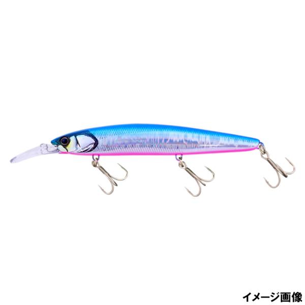 ジャッカル  ●カラー:ブルピン ●全長:128mm ●自重:27.2g ●タイプ:シンキング ●フック:#4 ●釣り方、フィールド:ソルトルアー（ショア） ●代表対象魚:ブリ(鰤)・ハマチ(ワラサ)・イナダ|【ジャッカル/JACKALL】...