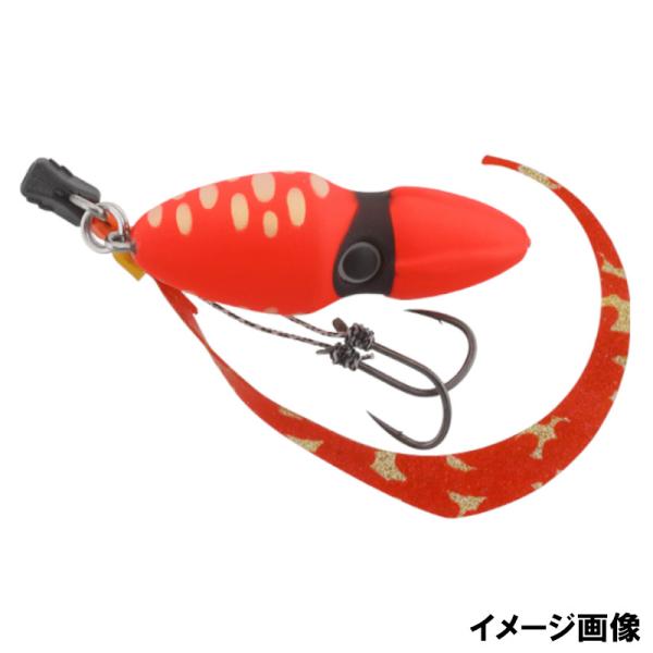 ジャッカル  ■コンパクトシルエットヘッド、スカート、ネクタイが一連の従来の漁具型ルアーと異なり、ボディとネクタイ+フックを別パーツとして構成。さらに並列にセットしボリューム感を抑えたことでコンパクト化を実現。ボディへのバイトもフッキングに...