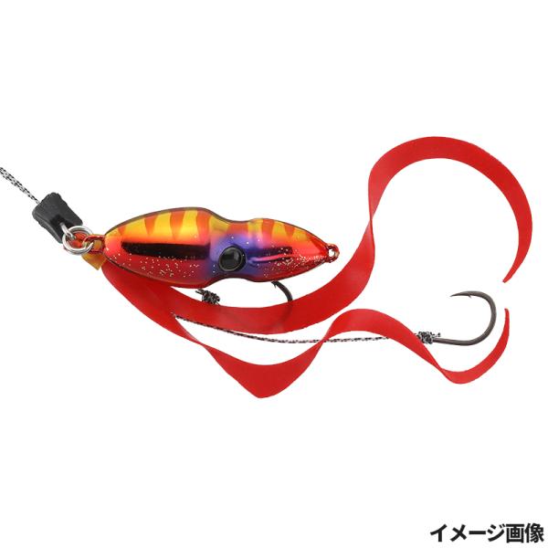 ジャッカル  ●カラー:F-0069 レッドゴールド ●サイズ:60g ●自重:60g ●代表対象魚:タイ（鯛）|【ジャッカル/JACKALL】ボディとネクタイ+フックを別パーツとして構成し、並列にセットすることでボリューム感を抑え、コンパ...
