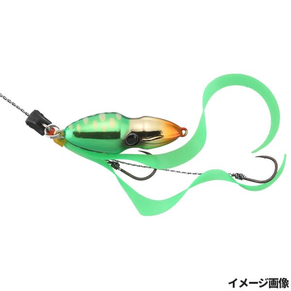 ジャッカル  ●カラー:F-0155 グリーンゴールド ●サイズ:120g ●自重:120g ●釣り方、フィールド:ソルトルアー（オフショア） ●代表対象魚:タイ（鯛）|【ジャッカル/JACKALL】ボディとネクタイ+フックを別パーツとして...