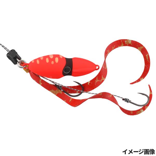 ジャッカル  ●カラー:F-0280 ブライトオレンジ ●サイズ:120g ●自重:120g ●釣り方、フィールド:ソルトルアー（オフショア） ●代表対象魚:タイ（鯛）|【ジャッカル/JACKALL】ボディとネクタイ+フックを別パーツとして...