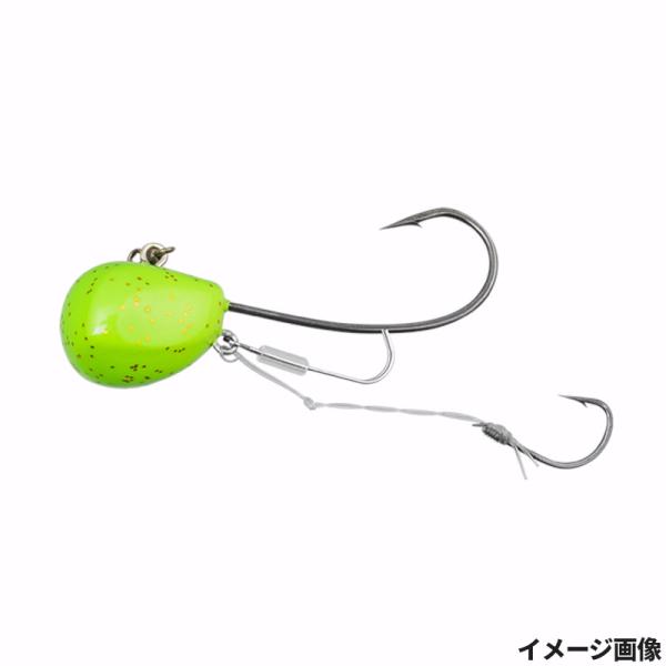 ジャッカル  【安定姿勢&amp;スピードフォール】安定した沈下姿勢と着底感度に優れる「ビンビンテンヤ鯛夢」の鉛製モデルです。フロントヘビーな鯛夢ヘッド形状の恩恵により潮流の影響を受けにくく、素早いフォールを可能にしています。 【エサキーパ...