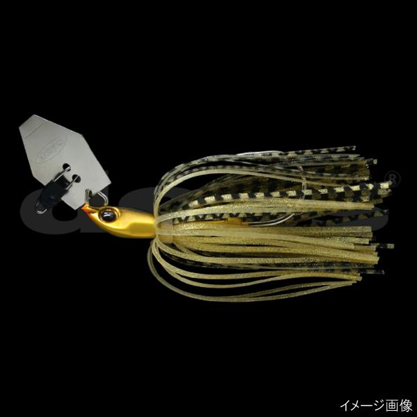 デプス  ●カラー:02(クロキン) ●自重（オンス）:1/2oz ●フック:SB30 HOOK #5/0 ●ブレードタイプ:0.3mm高硬度薄型ブレード ●クロススナップ:#3 ●フラッタースカート:1.5×0.5mm ●釣り方、フィール...