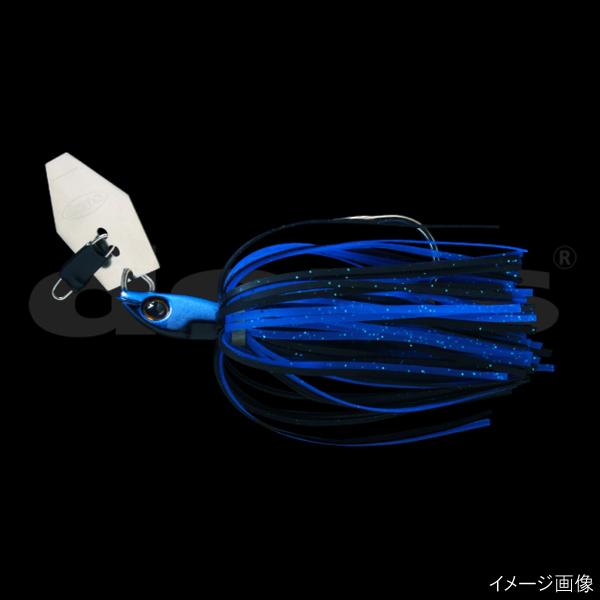 デプス  ●カラー:06(ブルーブラック) ●自重（オンス）:1/2oz ●フック:SB30 HOOK #5/0 ●ブレードタイプ:0.3mm高硬度薄型ブレード ●クロススナップ:#3 ●フラッタースカート:1.5×0.5mm ●釣り方、フ...