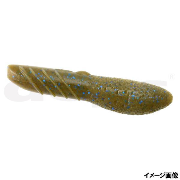 デプス  ●カラー:#71グリーンパンプキン/ブルーフレーク ●サイズ:3.5インチ ●全長（インチ）:3.5インチ ●自重（オンス）:約16.5g ●フック:無(推奨 オフセットフック#3/0〜) ●入数:6pac ●釣り方、フィールド:...