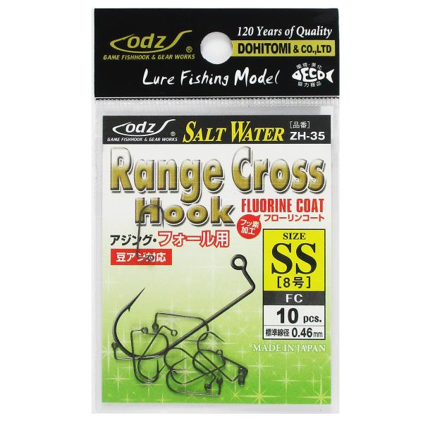オッズ  ●サイズ:SS(8号) ●タイプ:FC ●入数:10本 ●標準線径:0.46mm ●釣り方、フィールド:ソルトルアー（ショア） ●代表対象魚:アジ（鰺）|【土肥富/DOHITOMI】かすかなバイトも高確率でフッキングする、超シャー...