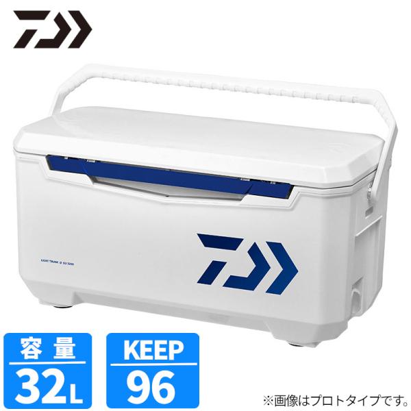 ダイワ  ・対象魚に合わせて選べる32リットルと24リットルの2サイズ ・ロングボディーで大型〜中型魚までスッポリ収納(内寸56.5cm) ・ダイワクーラー最軽量を実現(24L：4.0kg、32L：4.6kg) ・軽いのに座れる頑丈ボディ ...