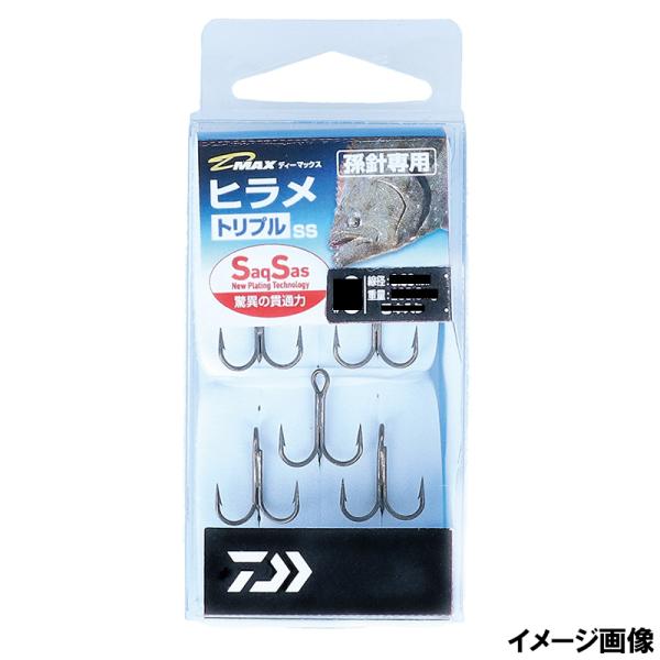 ダイワ  ●針号数:#6 ●針重量:450.0mg ●線径:0.9mm ●入数:5本 ●釣り方、フィールド:船釣り（浅場） ●代表対象魚:ヒラメ（平目）|圧倒的な貫通力でヒラメを確実に獲る専用針。触れれば掛かる、驚異の貫通力『サクサス』フッ...