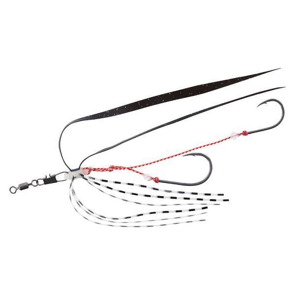 ダイワ 紅牙  ■厳選5カラータイラバで高実績のカラー展開 ■サクサスフックダイワオリジナル 鯛針13号と11号使用(紅牙遊動テンヤ+SSと同様) ■ハリス信頼のシーハンターを使用 ■サクサススナップ付きサルカンエサのエビとラバーの組み合わ...