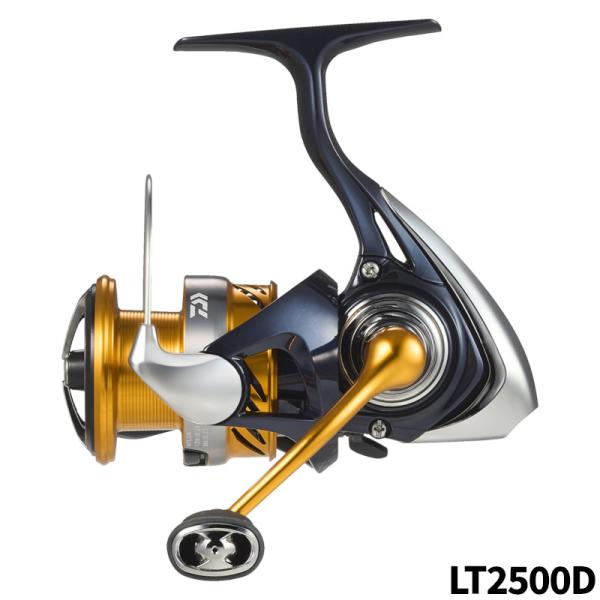 ダイワ  【LT2500D】【対象魚目安】エギング、バスフィッシング、バーサタイル ソルト域から淡水まで幅広く網羅できるバーサタイルモデル。 ギア比や糸巻量、ハンドルで選べる2アイテム。 LT2500Dはギア比5.3、ハンドル1回転75cm...