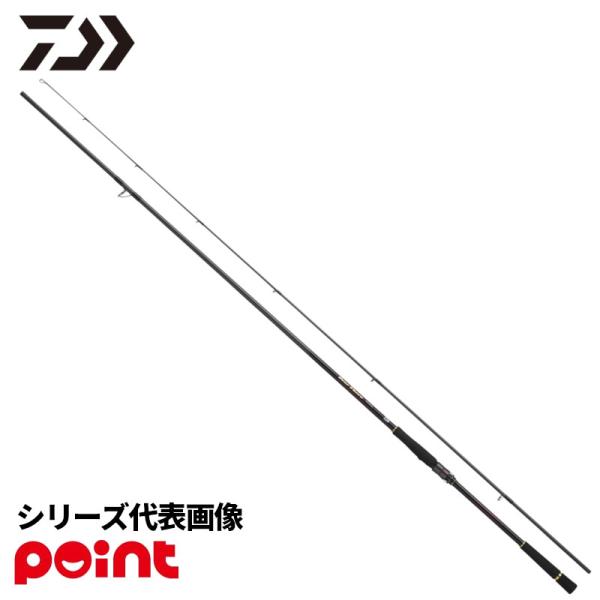 ダイワ  109ML/M【サーフフィネスモデル】 繊細なMLクラスのティップに、軽量ルアーを飛ばすロングレングスとMクラスのバットパワーを併せ持つ。波にラインを取られにくく、荒れた状況でも軽量ジグヘッドや小型シンキングペンシルを操作しやすい...