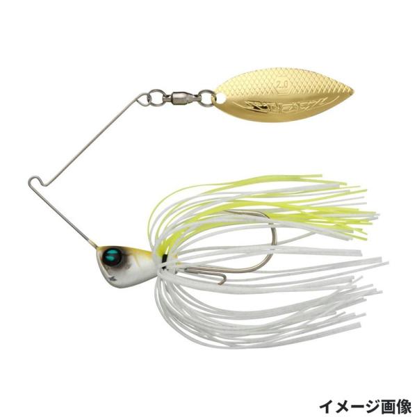 ダイワ スティーズ  ※塗装の上塗りは、変質や不具合を起こす場合があります。あらかじめご了承ください。 ●カラー:ホワイトチャート ●サイズ:1/4oz Typeリーフ ●自重（オンス）:1/4oz ●ブレードタイプ:リーフモデル ●素材:...