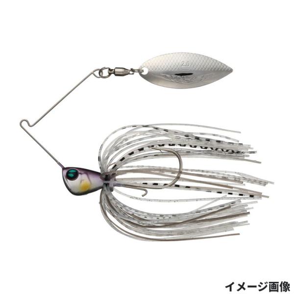 ダイワ スティーズ  ※塗装の上塗りは、変質や不具合を起こす場合があります。あらかじめご了承ください。 ●カラー:パープルシャッド ●サイズ:1/4oz Typeリーフ ●自重（オンス）:1/4oz ●ブレードタイプ:リーフモデル ●素材:...