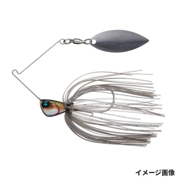 ダイワ スティーズ  ※塗装の上塗りは、変質や不具合を起こす場合があります。あらかじめご了承ください。 ●カラー:スモークシャッド ●サイズ:3/16oz Typeリーフ ●自重（オンス）:3/16oz ●ブレードタイプ:リーフモデル ●素...