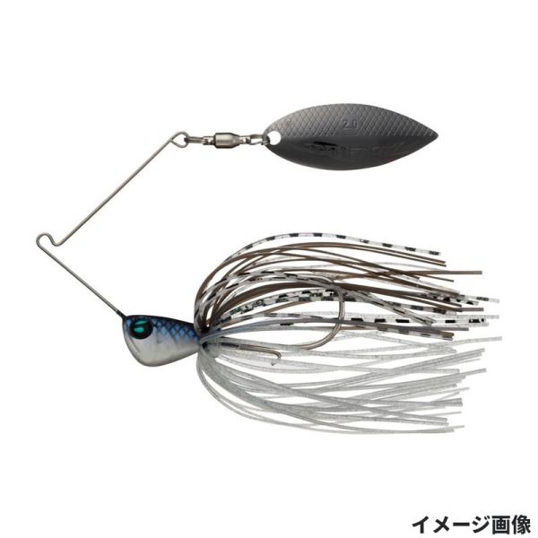 ダイワ スティーズ  ※塗装の上塗りは、変質や不具合を起こす場合があります。あらかじめご了承ください。 ●カラー:ブルーシャッド ●サイズ:3/16oz Typeリーフ ●自重（オンス）:3/16oz ●ブレードタイプ:リーフモデル ●素材...