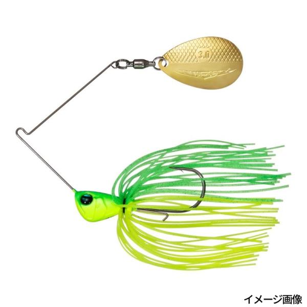 ダイワ スティーズ  ※塗装の上塗りは、変質や不具合を起こす場合があります。あらかじめご了承ください。 ●カラー:ライムチャート ●サイズ:1/4oz Typeインディアナ ●自重（オンス）:1/4oz ●ブレードタイプ:インディアナモデル...