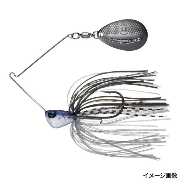 ダイワ スティーズ  ※塗装の上塗りは、変質や不具合を起こす場合があります。あらかじめご了承ください。 ●カラー:ブルーシャッド ●サイズ:1/4oz Typeインディアナ ●自重（オンス）:1/4oz ●ブレードタイプ:インディアナモデル...