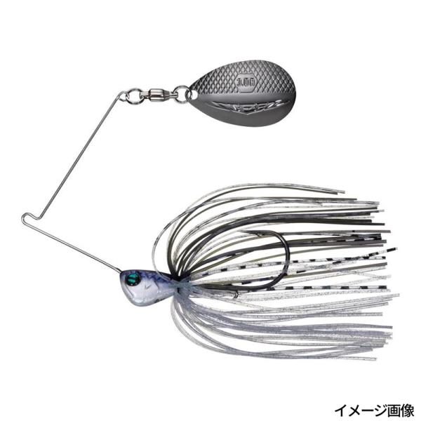 ダイワ スティーズ  ※塗装の上塗りは、変質や不具合を起こす場合があります。あらかじめご了承ください。 ●カラー:ブルーシャッド ●サイズ:3/16oz Typeインディアナ ●自重（オンス）:3/16oz ●ブレードタイプ:インディアナモ...