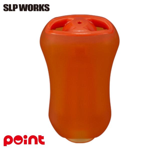 SLPワークス SLPW ダイワ  ●セット商品/付属品：ハンドルノブキャップ、ハンドルノブキャップ外しピン、調整ワッシャー(0.05mm×2枚、0.1mm×3枚)、ワーニングカード] ●カラー:オレンジ ●自重:4g ●ソルト対応／淡水専...