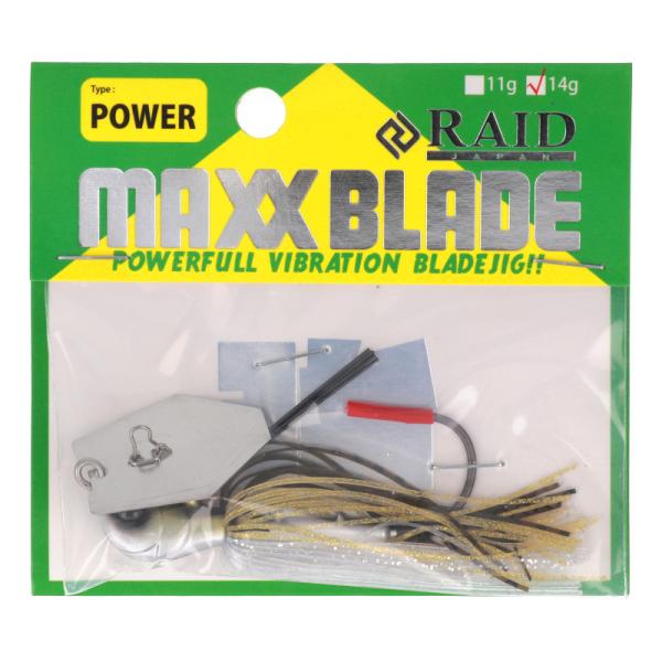レイドジャパン  ●カラー:10.ザベイト ●サイズ:14g ●自重:14g ●釣り方、フィールド:淡水ルアー ●代表対象魚:ブラックバス|【レイドジャパン/RAID JAPAN】MAXXBLADE Type-POWERの開発コンセプトは、...