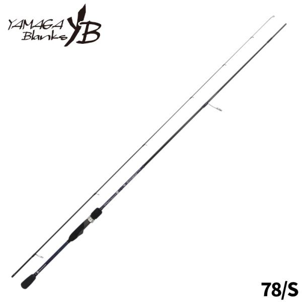 ヤマガブランクス ブルーカレント  ●全長:2.35M ●自重:78g ●形態:逆並継 ●継数:2pcs ●仕舞長さ:120.0cm ●ルアーウェイト1:MAX15g (Plug 2〜15g/Float 3.3〜15g/Rig 1〜15g)...