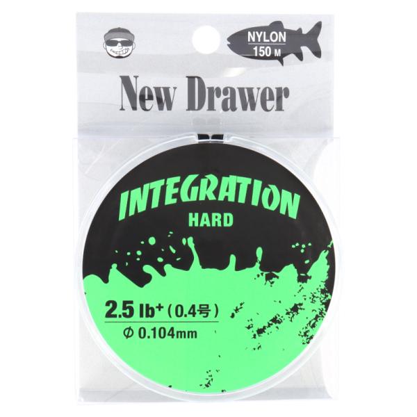 ●素材:ナイロン ●号 :0.4号 ●LB:2.5lb ●糸巻量:150m ●線径:0.104mm ●釣り方、フィールド:淡水ルアー ●代表対象魚:トラウト（鱒）|【ニュードロワー/New Drawer】New Drawer 自信のラインが...