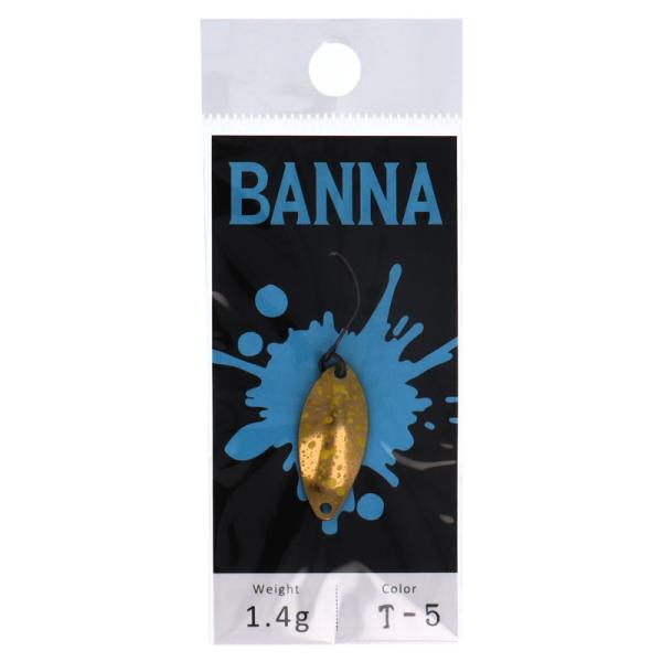 ●カラー:T-5腐れ縁 ●自重:1.4g ●フック:有 ●釣り方、フィールド:淡水ルアー ●代表対象魚:トラウト（鱒）|【ニュードロワー/New Drawer】狩野祐太プロデューススプーン第2弾。バンナは人間側の操作に機微に答えてくれる動き...