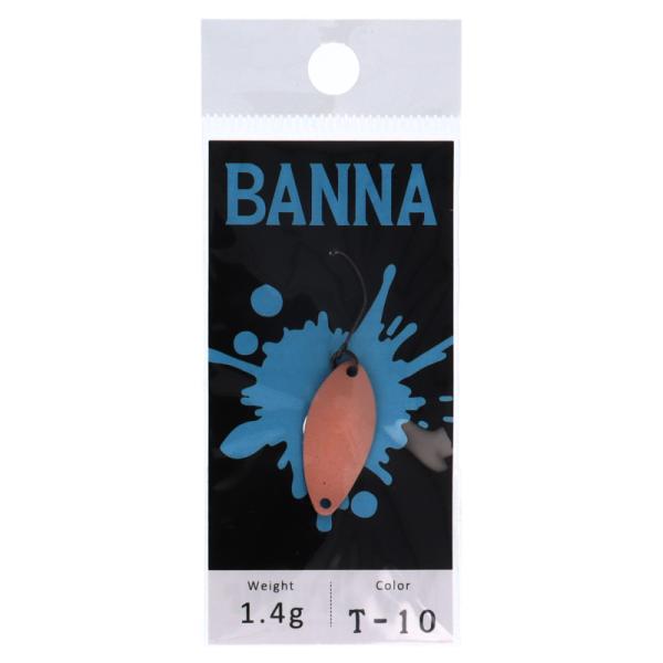 ●カラー:T-10ちゅくり ●自重:1.4g ●フック:有 ●釣り方、フィールド:淡水ルアー ●代表対象魚:トラウト（鱒）|【ニュードロワー/New Drawer】狩野祐太プロデューススプーン第2弾。バンナは人間側の操作に機微に答えてくれる...