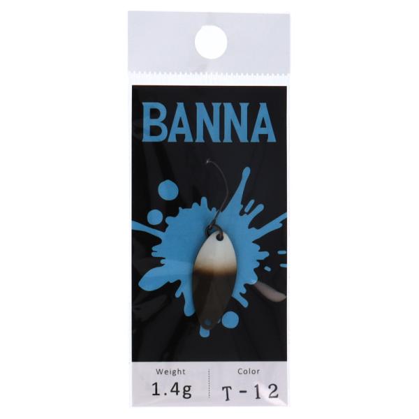 ●カラー:T-12カワウソ ●自重:1.4g ●フック:有 ●釣り方、フィールド:淡水ルアー ●代表対象魚:トラウト（鱒）|【ニュードロワー/New Drawer】狩野祐太プロデューススプーン第2弾。バンナは人間側の操作に機微に答えてくれる...