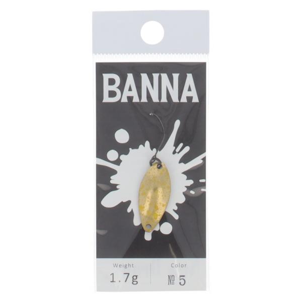 ●カラー:腐れ縁  ●自重:1.7g ●フック:有 ●釣り方、フィールド:淡水ルアー ●代表対象魚:トラウト（鱒）|【ニュードロワー/New Drawer】狩野祐太プロデューススプーン第2弾!BANNA(バンナ)は人間側の操作に機微に答えて...