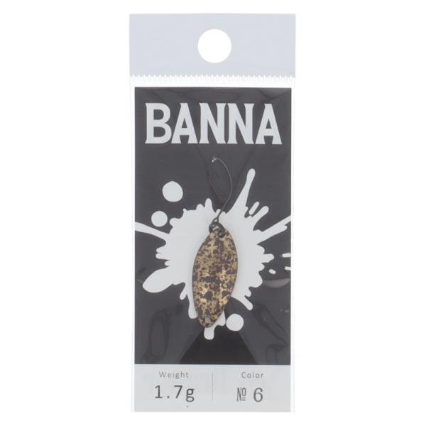 ●カラー:クマー油 ●自重:1.7g ●フック:有 ●釣り方、フィールド:淡水ルアー ●代表対象魚:トラウト（鱒）|【ニュードロワー/New Drawer】狩野祐太プロデューススプーン第2弾!BANNA(バンナ)は人間側の操作に機微に答えて...