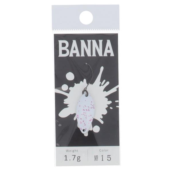 ●カラー:白虎 ●自重:1.7g ●フック:有 ●釣り方、フィールド:淡水ルアー ●代表対象魚:トラウト（鱒）|【ニュードロワー/New Drawer】狩野祐太プロデューススプーン第2弾!BANNA(バンナ)は人間側の操作に機微に答えてくれ...