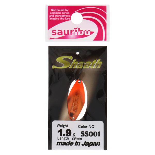 ●カラー:SS001  ●サイズ:1.9g ●全長:29mm ●自重:1.9g ●フック:有 ●入数:1 ●釣り方、フィールド:淡水ルアー ●代表対象魚:トラウト（鱒）|【サウリブ/Sauribu】波動アピール、視覚アピール、フッキング力を...