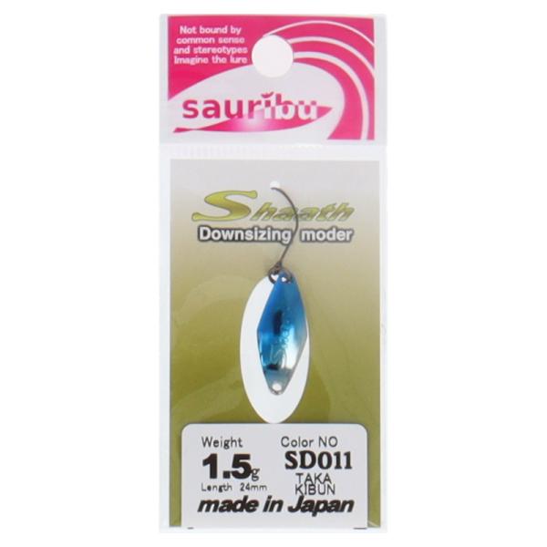 ●カラー:SD011 TAKA KIBUN ●サイズ:1.5g ●全長:24mm ●自重:1.5g ●フック:有 ●入数:1 ●釣り方、フィールド:淡水ルアー ●代表対象魚:トラウト（鱒）|【サウリブ/Sauribu】ファーストモデル(29...