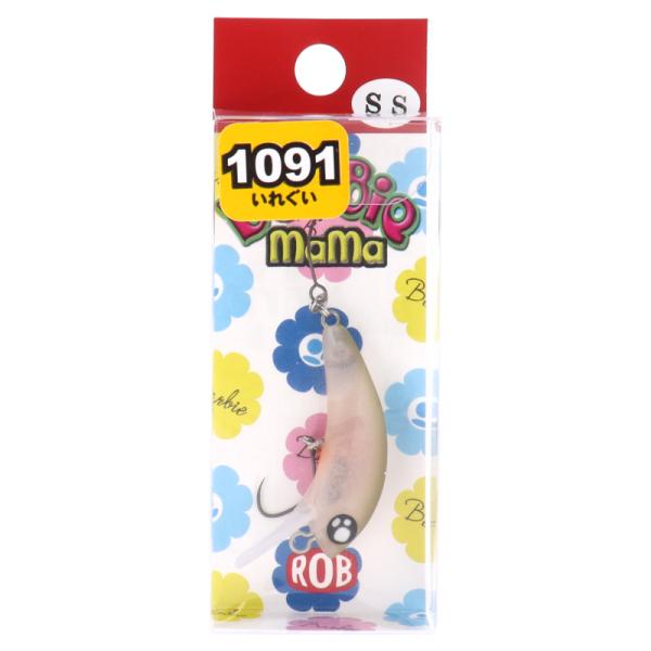 ■ママに重量級誕生!!肝っ玉母ちゃんが演出するビッグな釣果! ●カラー:カフェシャレッドグロー ●サイズ:SS ●全長:36mm ●自重:2.8g ●タイプ:スローシンキング ●フック:有 ●釣り方、フィールド:淡水ルアー ●代表対象魚:ト...