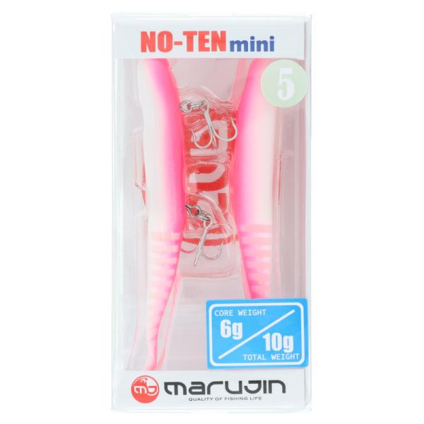 マルジン  【付属品】COREをボディ内に装着した後、付属のリングを後方アイ付近へ二重に巻き付ければ、強いキャストをした際のワームズレを抑える事が出来ます。ズレが気になる方は是非お試し下さい。 ●カラー:#85 WP シロピン ●全長:90...