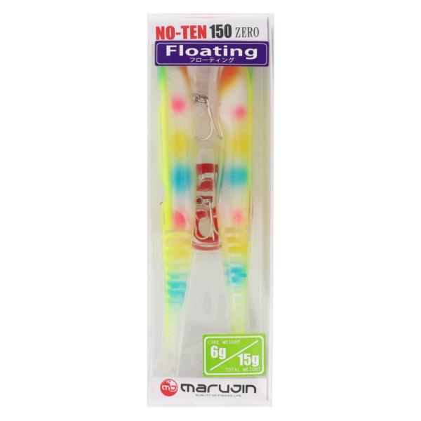 マルジン  【付属品】付属の固定バンドを前方アイ後部、後方アイ前部へ二重巻きで装着して下さい。ワームずれを抑える事が出来ます。 ●カラー:#46 CC ●全長:150mm ●自重:15g ●タイプ:フローティング ●フック:#6|【マルジン...