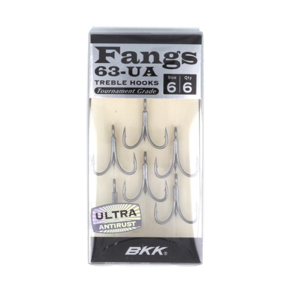 BKK  ●サイズ:#6 ●入数:6|【BKK】ソルトフィッシングにおける強化フック。形状はO’shaughnessyベントを採用。UA(ウルトラアンチラスト)コーティングを採用。センターバランスアイを採用。線形補足：Fangs62(2X)...