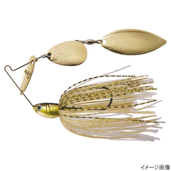 ボトムアップ  ●カラー:S406 ゴールデンシャイナー ●サイズ:3/8oz TW ●自重:10.6g ●自重（オンス）:3/8oz ●タイプ:Spinner Baits ●フック:有 ●ブレードタイプ:TW(タンデムウィロー) ●釣り方...