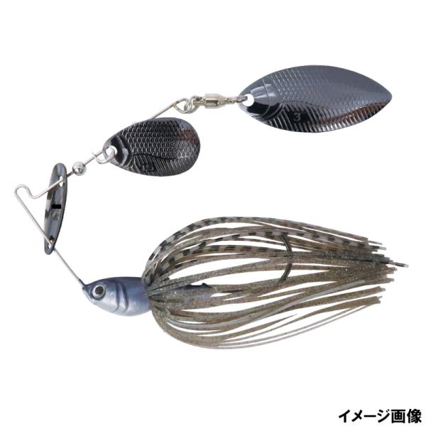 ボトムアップ  ●カラー:S408 スモーキンシャッド ●サイズ:1/4oz TW ●自重:7g ●自重（オンス）:1/4oz ●タイプ:Spinner Baits ●フック:2/0サイズ ●ブレードタイプ:TW(タンデムウィロー) ●代表...