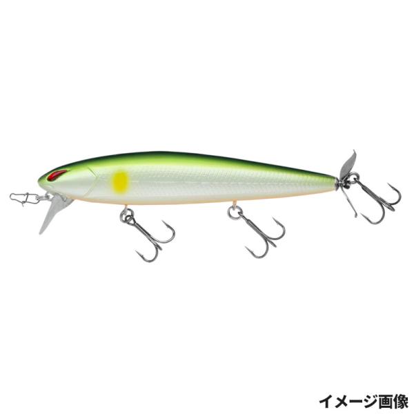 マルキュー ノリーズ  ●カラー:BR-298 ライムアユオレンジベリー ●全長:112mm ●自重:14.9g ●タイプ:Floating / Rattle ●Depth:Surface ●釣り方、フィールド:淡水ルアー ●代表対象魚:ブ...