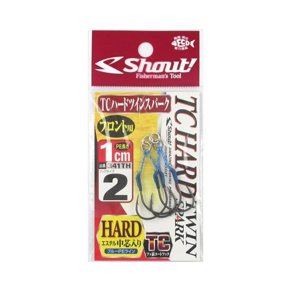 シャウト  [環境美化協力商品] PEの長さ1cm プレスリング#4 スプリットリング#3 ●フック:#2|【ささめ針/SASAME】フッ素コートフック&amp;中芯入りPEラインのダブルアシスト。驚きの貫通性能!貫通性能抜群のTCスパーク...