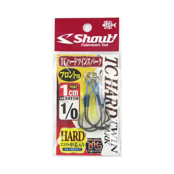 シャウト  [環境美化協力商品] PEの長さ1cm プレスリング#5 スプリットリング#4 ●フック:#1/0|【ささめ針/SASAME】フッ素コートフック&amp;中芯入りPEラインのダブルアシスト。驚きの貫通性能!貫通性能抜群のTCスパ...