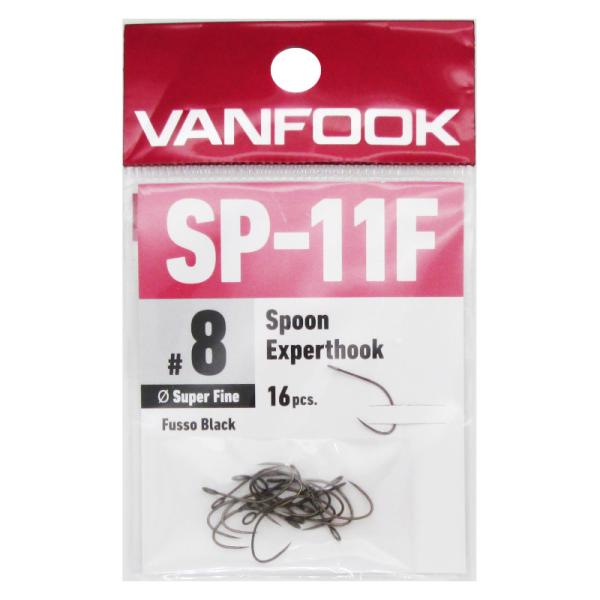 ヴァンフック  ●カラー:フッ素ブラック ●サイズ:#8 ●入数:16 ●釣り方、フィールド:淡水ルアー ●代表対象魚:トラウト（鱒）|【ヴァンフック/VANFOOK】厳しい条件下で通常のフックでは拾えない、小さなバイトを獲るために設計され...