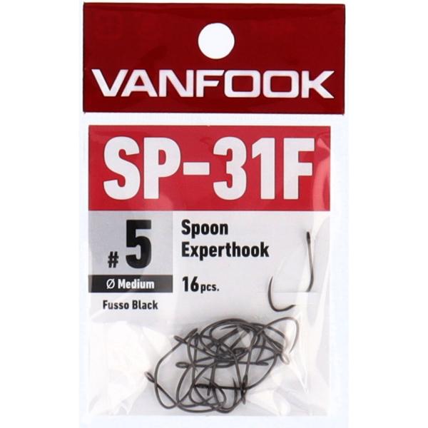 ヴァンフック  ●サイズ:#5 ●入数:16本 ●カラー:フッ素ブラック ●釣り方、フィールド:淡水ルアー ●代表対象魚:トラウト（鱒）|【ヴァンフック/VANFOOK】長年に渡り、多くのエリアトラウトアングラーに愛用される、刺さり、強度、...