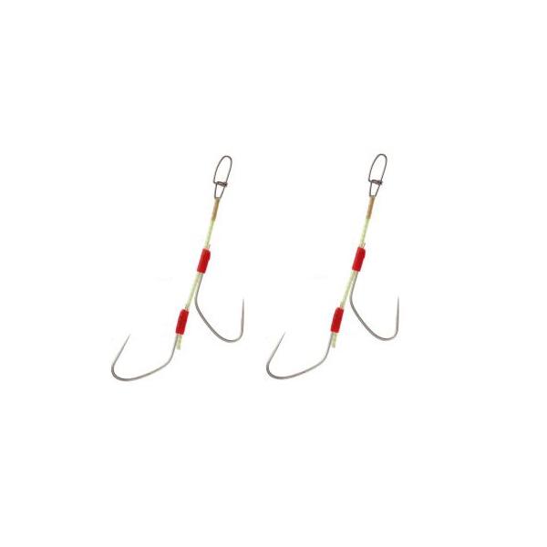 オーナー オーナー |フォール中でも問答無用でぶっ刺さる!　激細、激鋭鈎先が、ミスバイトの多いジャレアタリもしなりまとわりつく!ワイヤーコア使用で、ハリスの切れの心配も問題無用。クロススナップ装着により、速攻の着脱が可能で、効率よく掛けます...