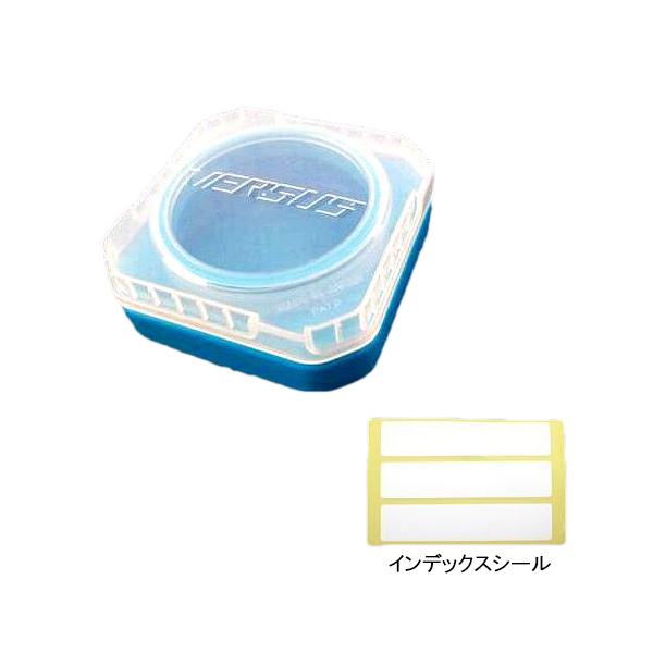明邦化学工業  【特長】素材：本体/PE　キャップ/PP ●カラー:クリア/ブルー ●サイズ:110×110×44mm|つけ置きのワーム収納に最適な密閉型ケース。液体が漏れない密閉容器なので、持ち運びにも安心です。取出し口は中身が取り出しや...